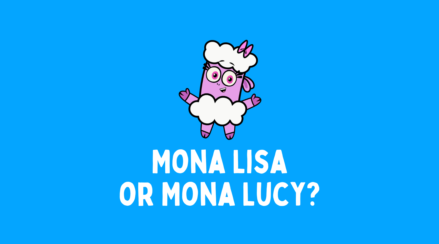 Mona Lisa or Mona Lucy? – The Garden Cartoon